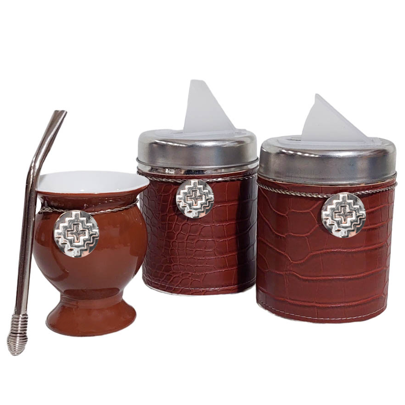 SET402PRN25 SET DE MATE PREMIUM – Raices Regalos