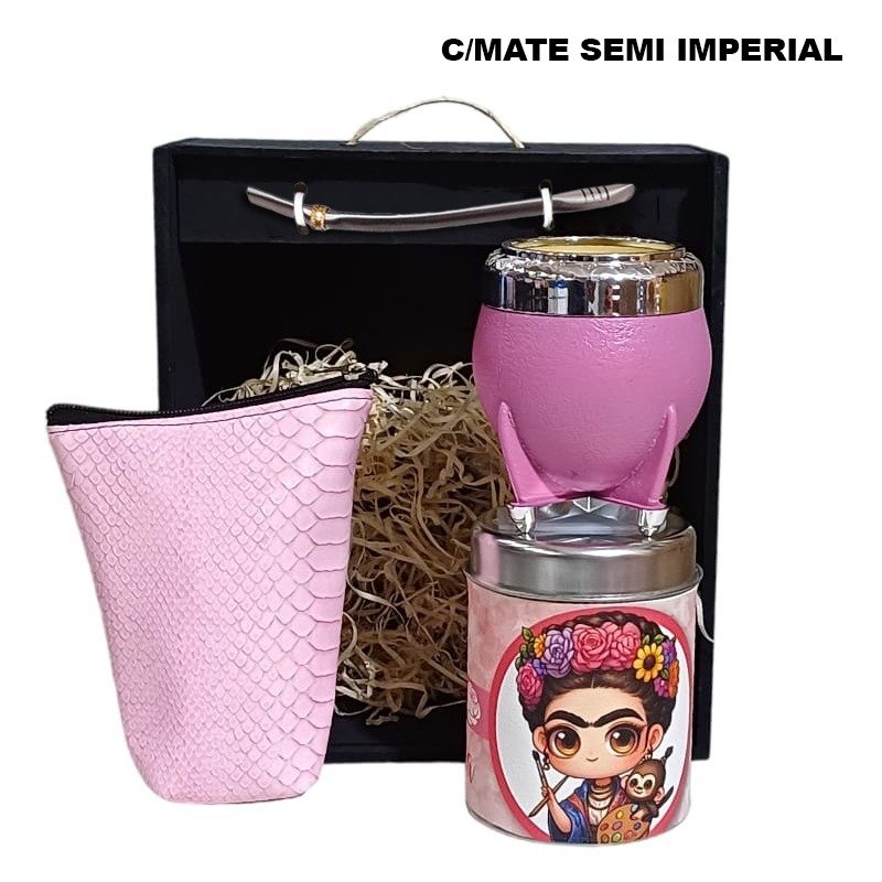 SET DE MATE-SEMI IMPERIAL-5 PIEZAS-SET2066H – Raices Regalos