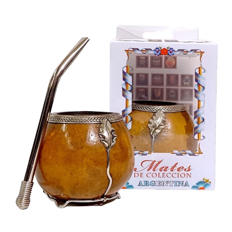 SET DE MATE EN CAJA ACRÍLICA-3 PIEZAS-SET450A – Raices Regalos