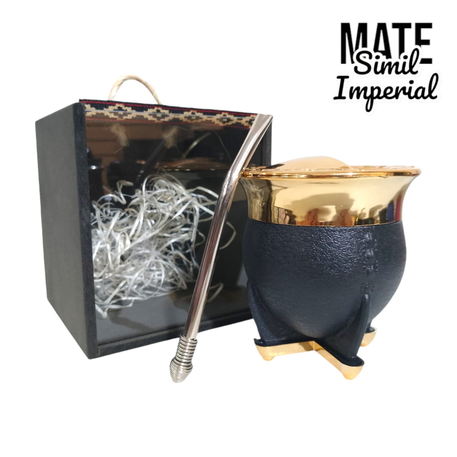 SET DE MATE EN CAJA CON BOMBILLA SET343D – Raices Regalos
