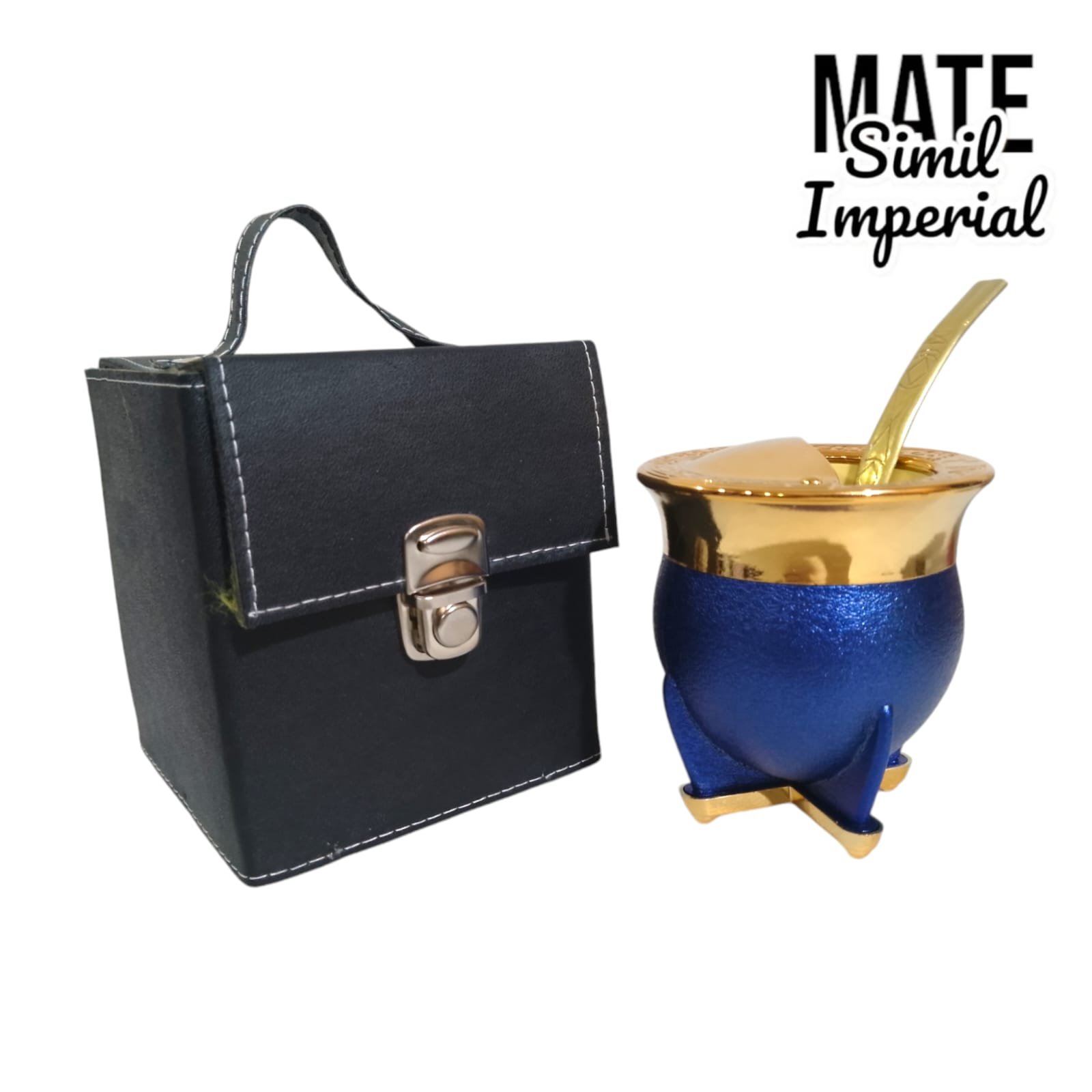 SET DE MATE EN CAJA CON BOMBILLA SET042D – Raices Regalos