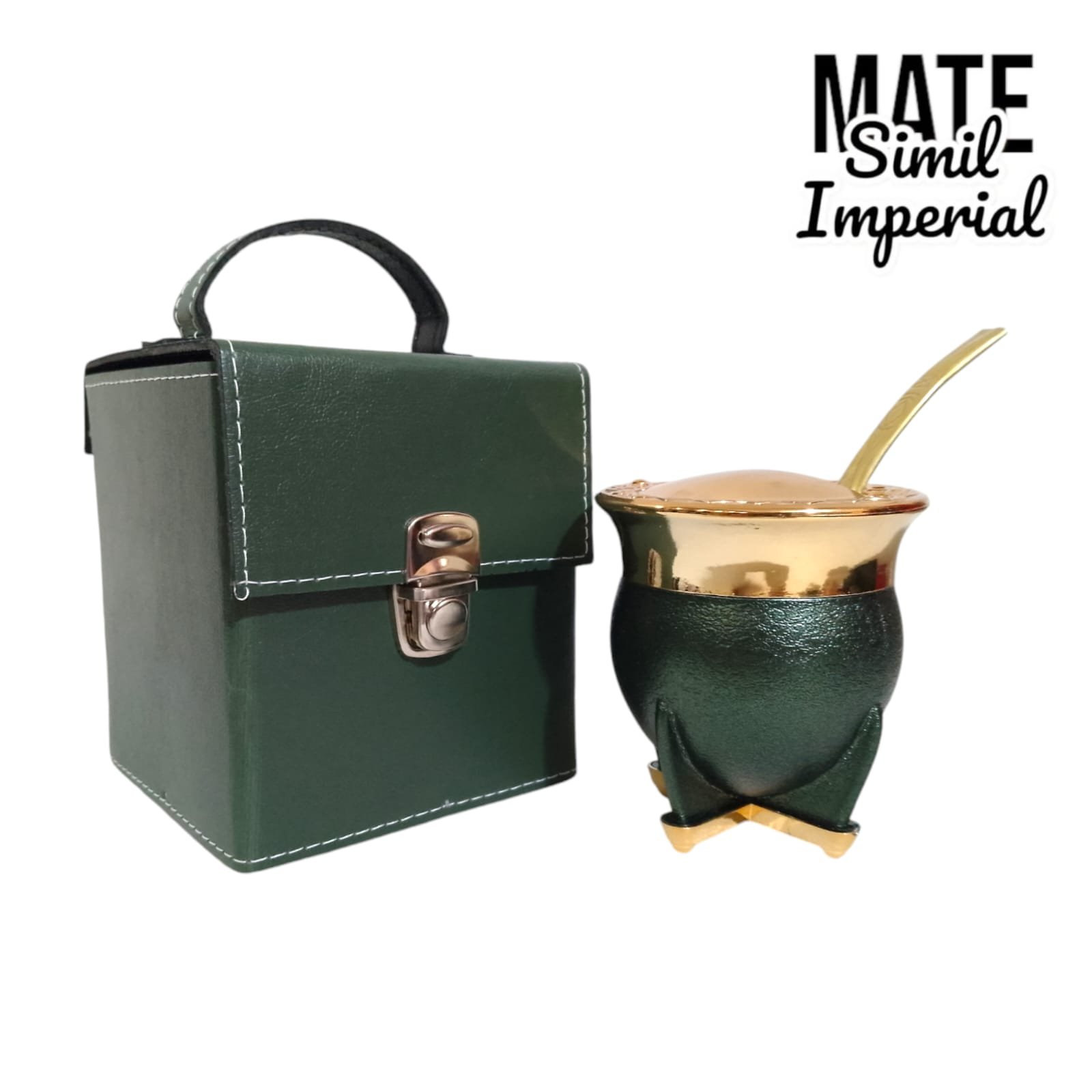 SET DE MATE EN CAJA CON BOMBILLA SET042D – Raices Regalos